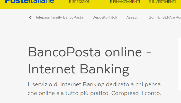 Bancoposta online: come funziona il conto? - Meteofinanza.com